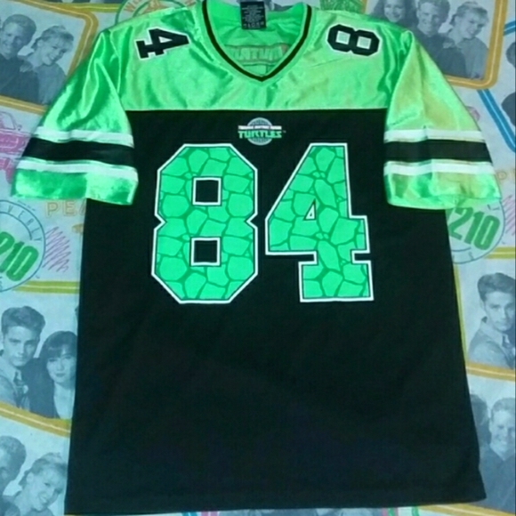 Nickelodeon | Shirts | 25 Teenage Mutant Ninja Turtles Football Jersey ...